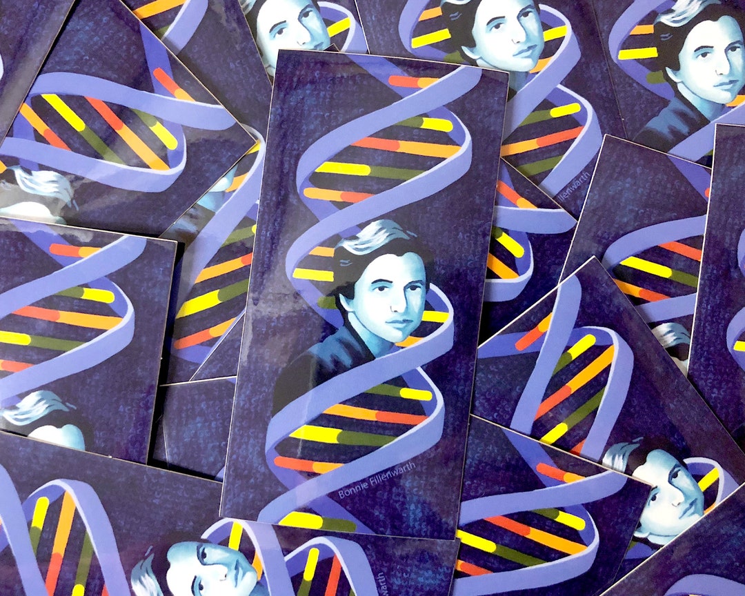 Rosalind Franklin Vinyl Sticker - Etsy