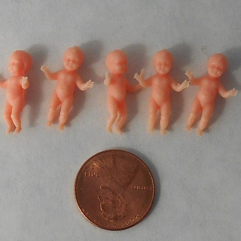 Mini Plastic Babies - Etsy