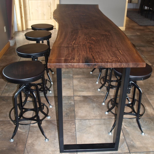 Bar Height Table - Etsy