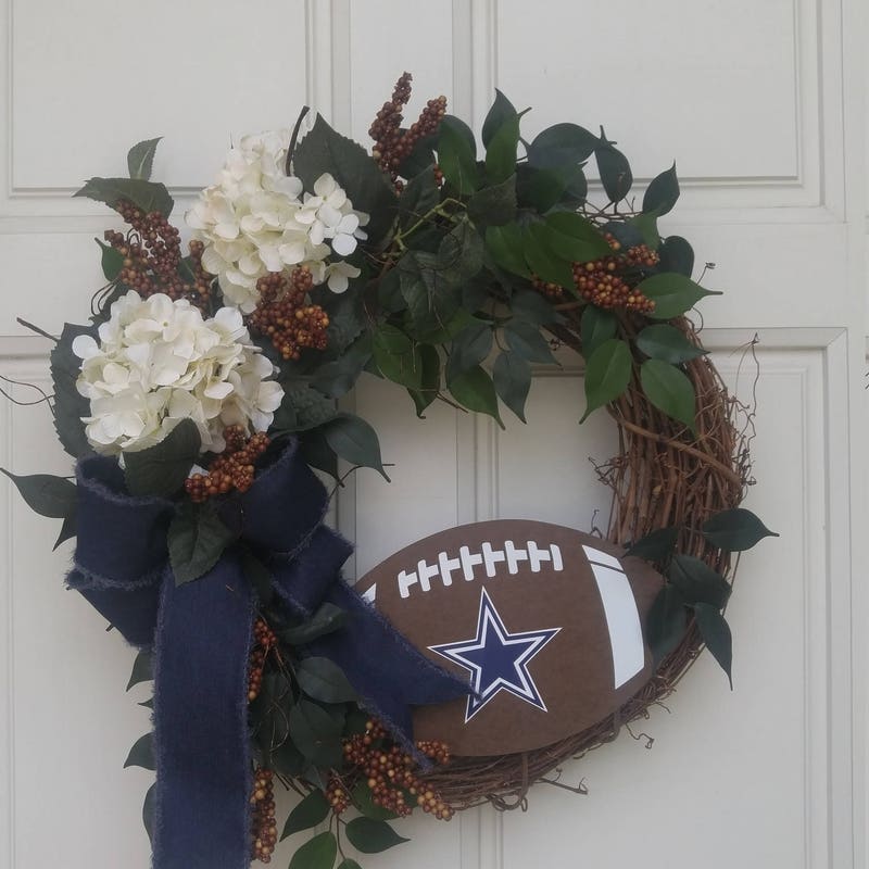 Nfl Wreath - Etsy