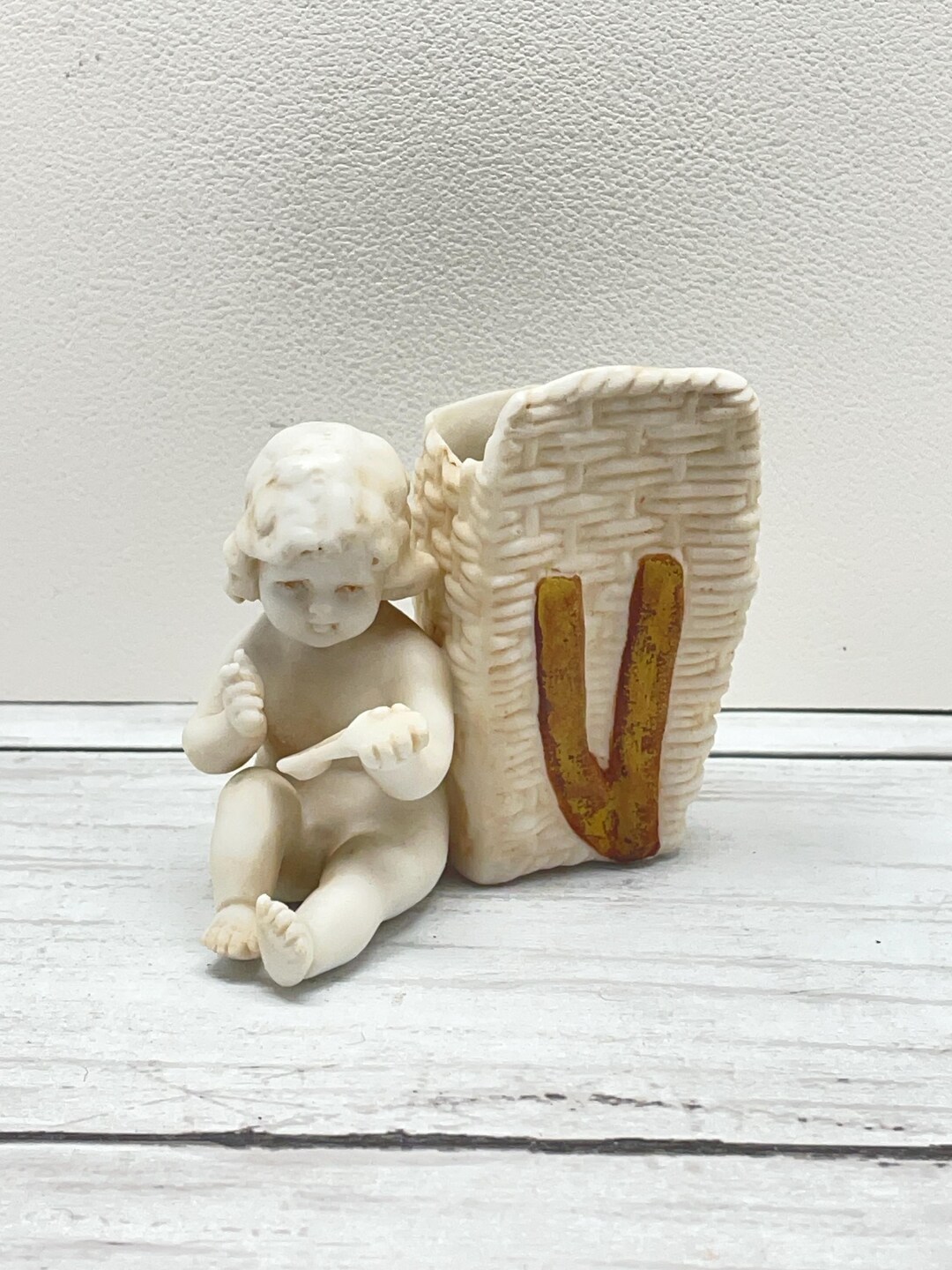 Vintage Victorian Lady Planter Porcelain Vase Figurine Plant Rooter ...