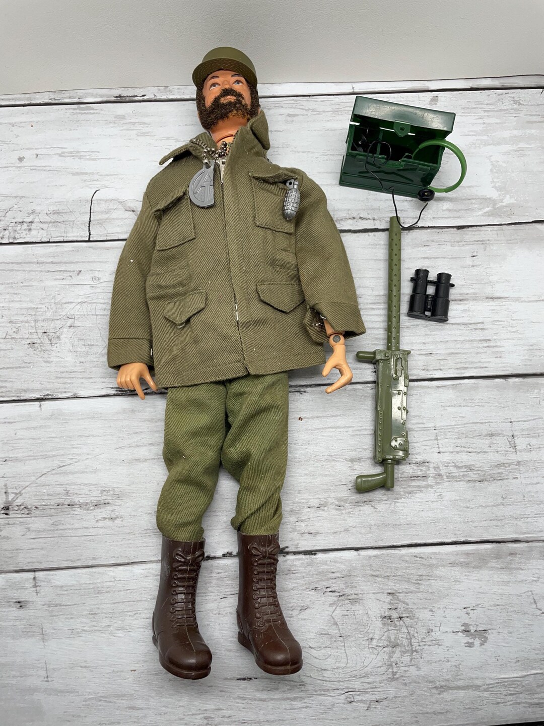 Vintage Talking GI Joe With Clothes Army Man 12 Action Figure 1960's ...