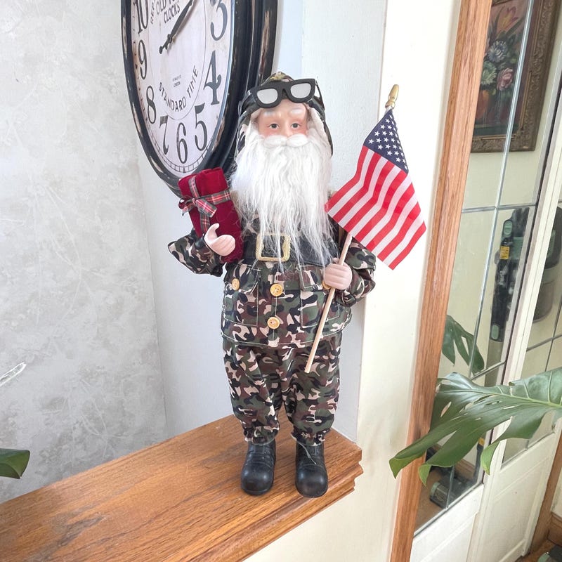 Military Santa Claus - Etsy