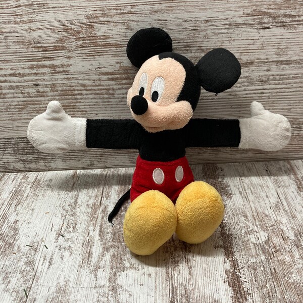 Mickey Mouse Plush - Etsy