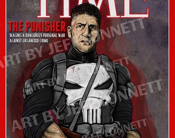 Punisher Jon Bernthal - Etsy