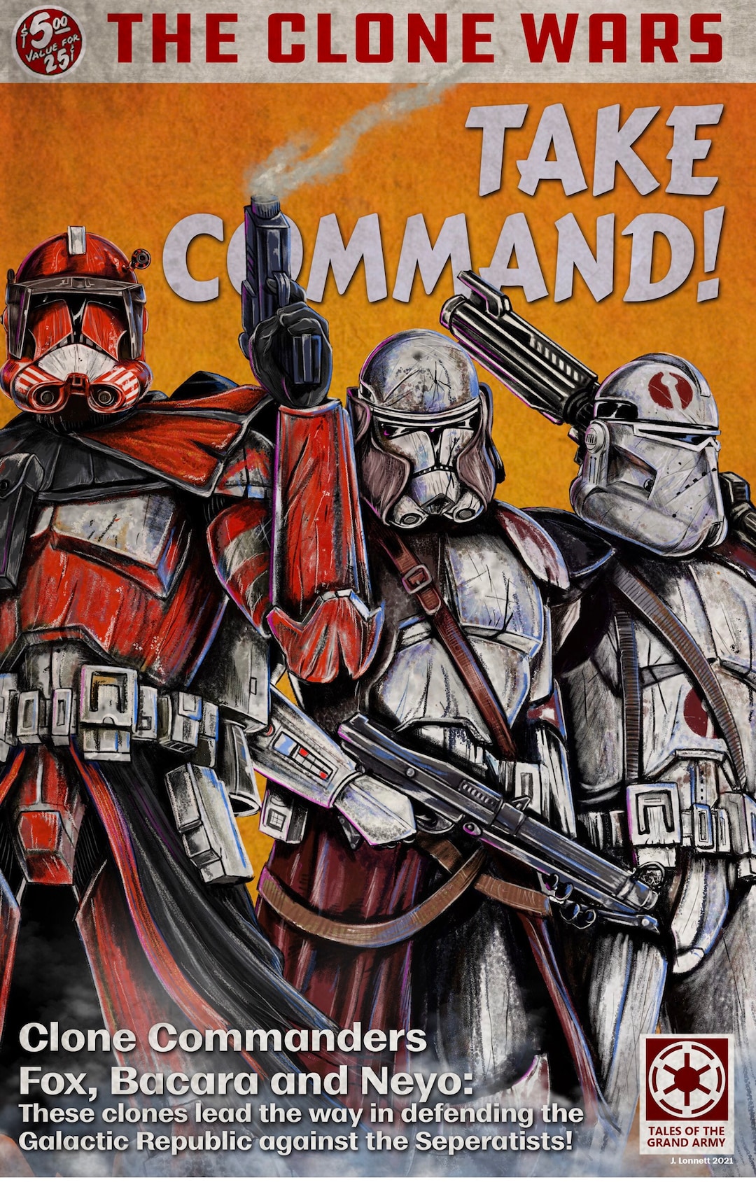 Clone commanders store