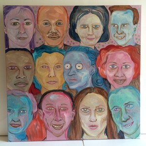The Outcast - Original Oil Painting on Canvas - Etsy