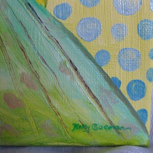 Miss Polka Dot Original Oil Painting - Etsy