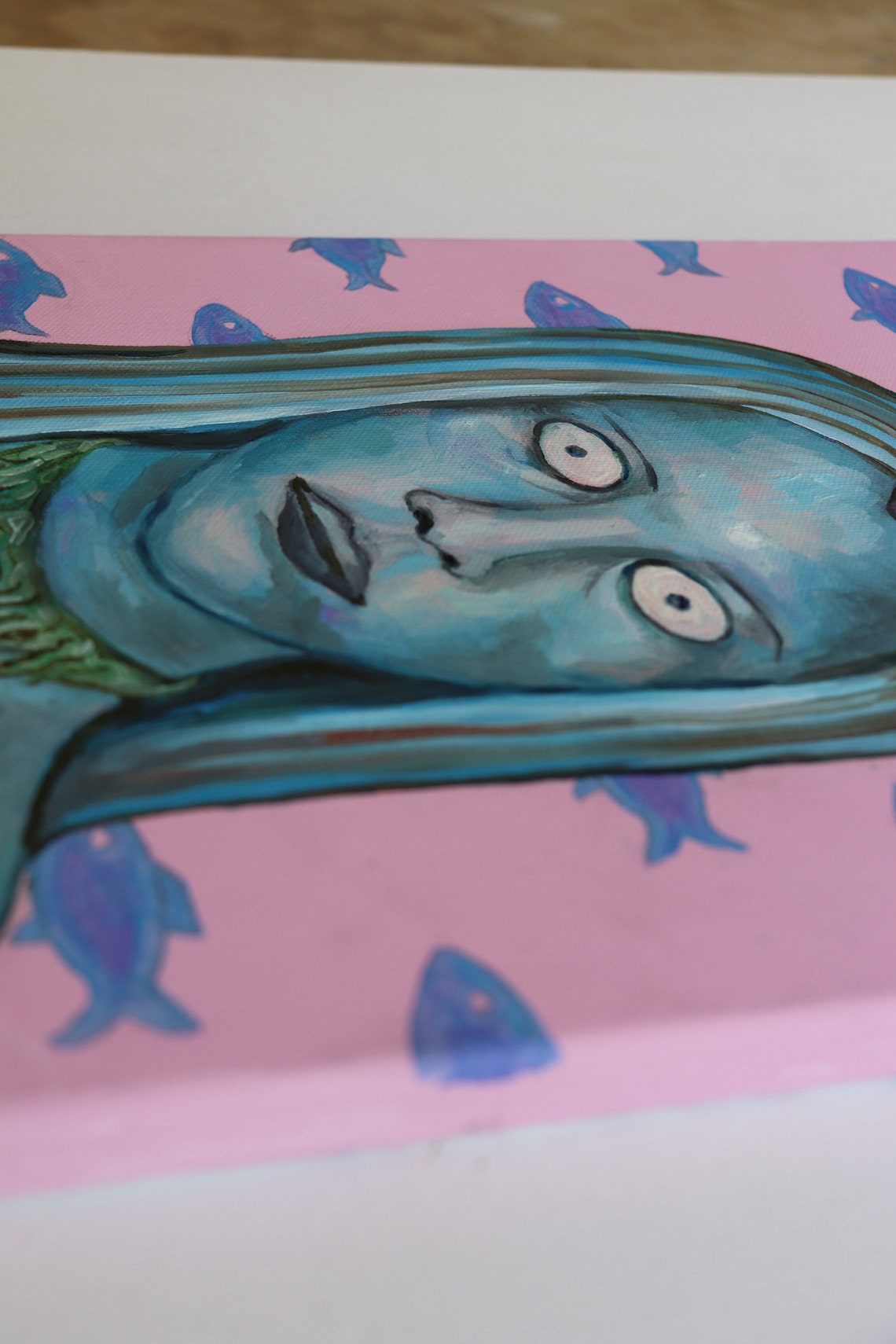 The Siren - Original Oil Painting - Etsy