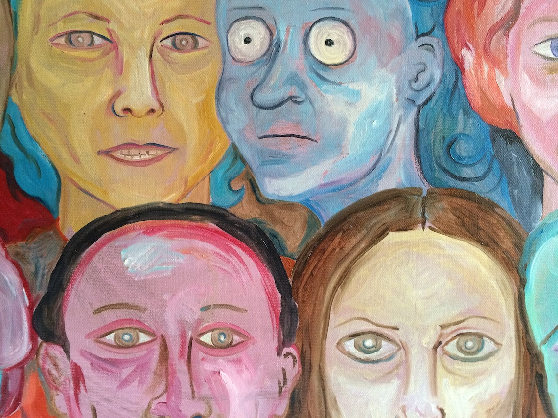 The Outcast Original Oil Painting on Canvas - Etsy