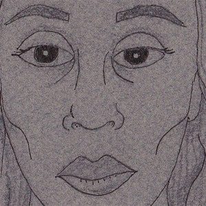 Grey - Original Drawing - Etsy