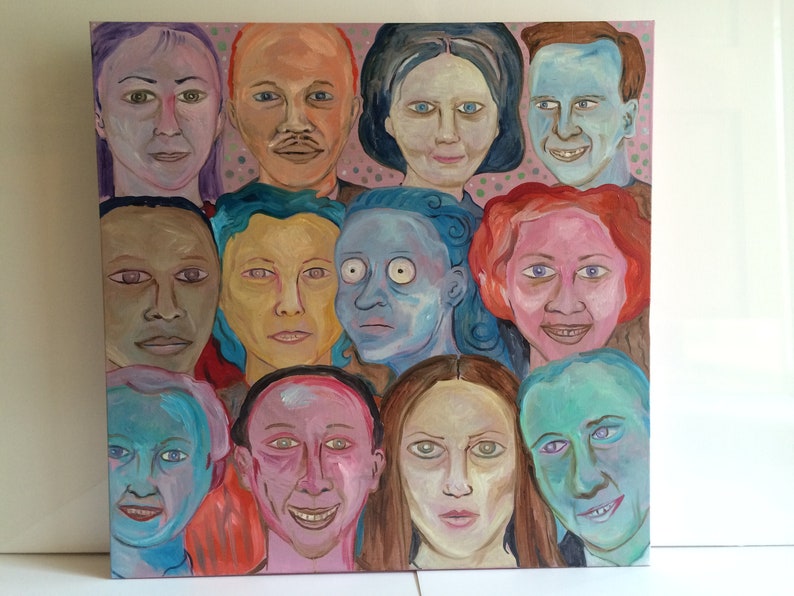 The Outcast - Original Oil Painting on Canvas - Etsy