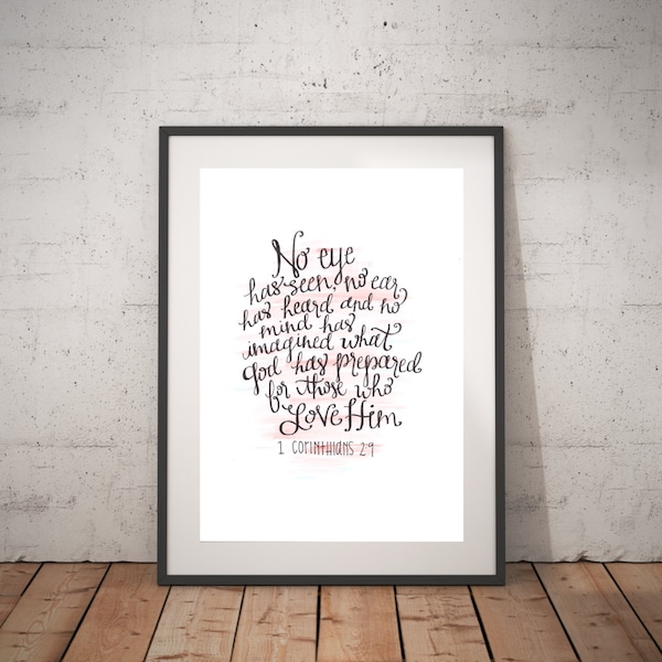 1 Corinthians 2 9 - Etsy