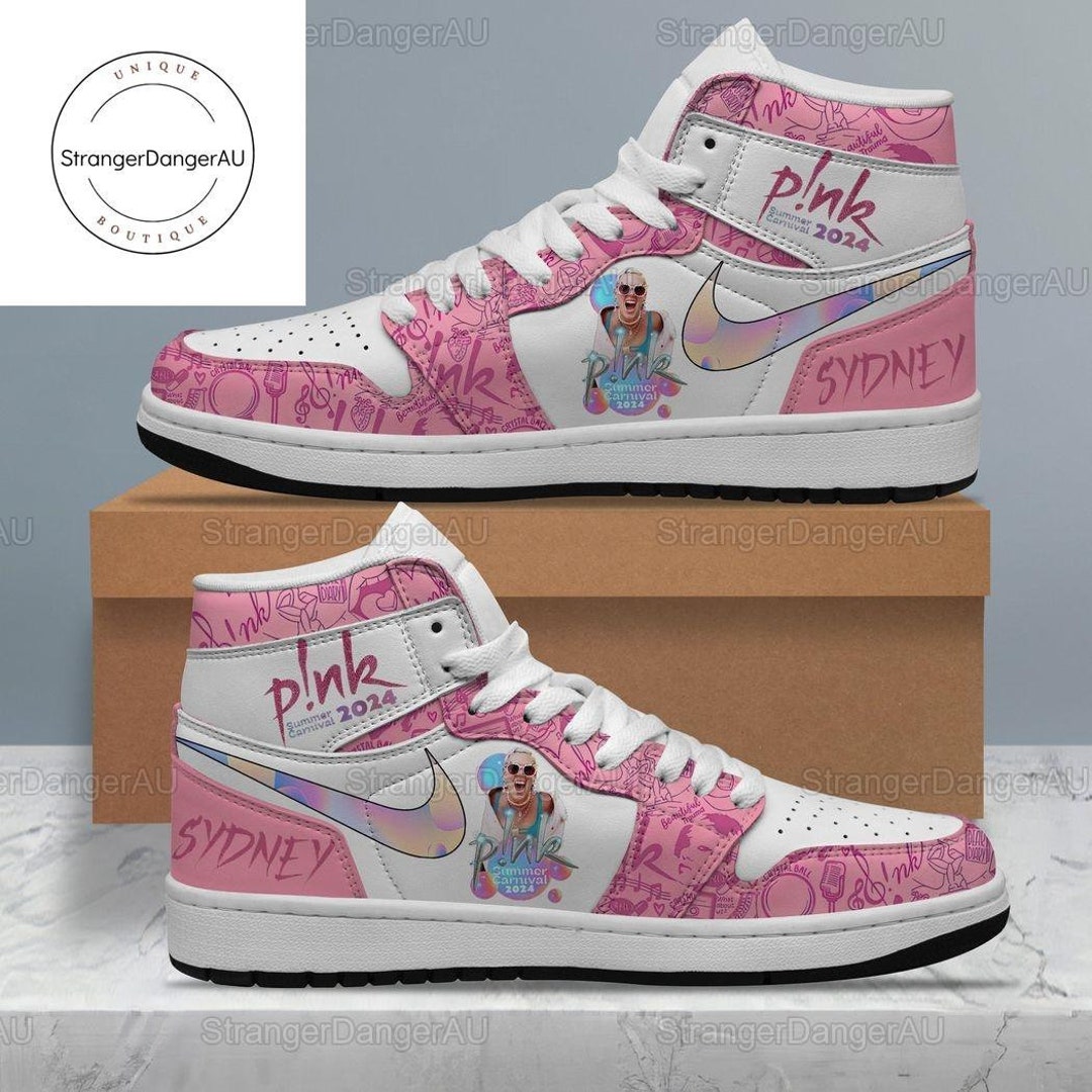 Pnk Pink Summer Carnival Shoes, Pink Tour 2024 Sneakers, Pink Singer ...