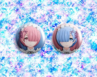 Re Zero Rem Pin - Etsy