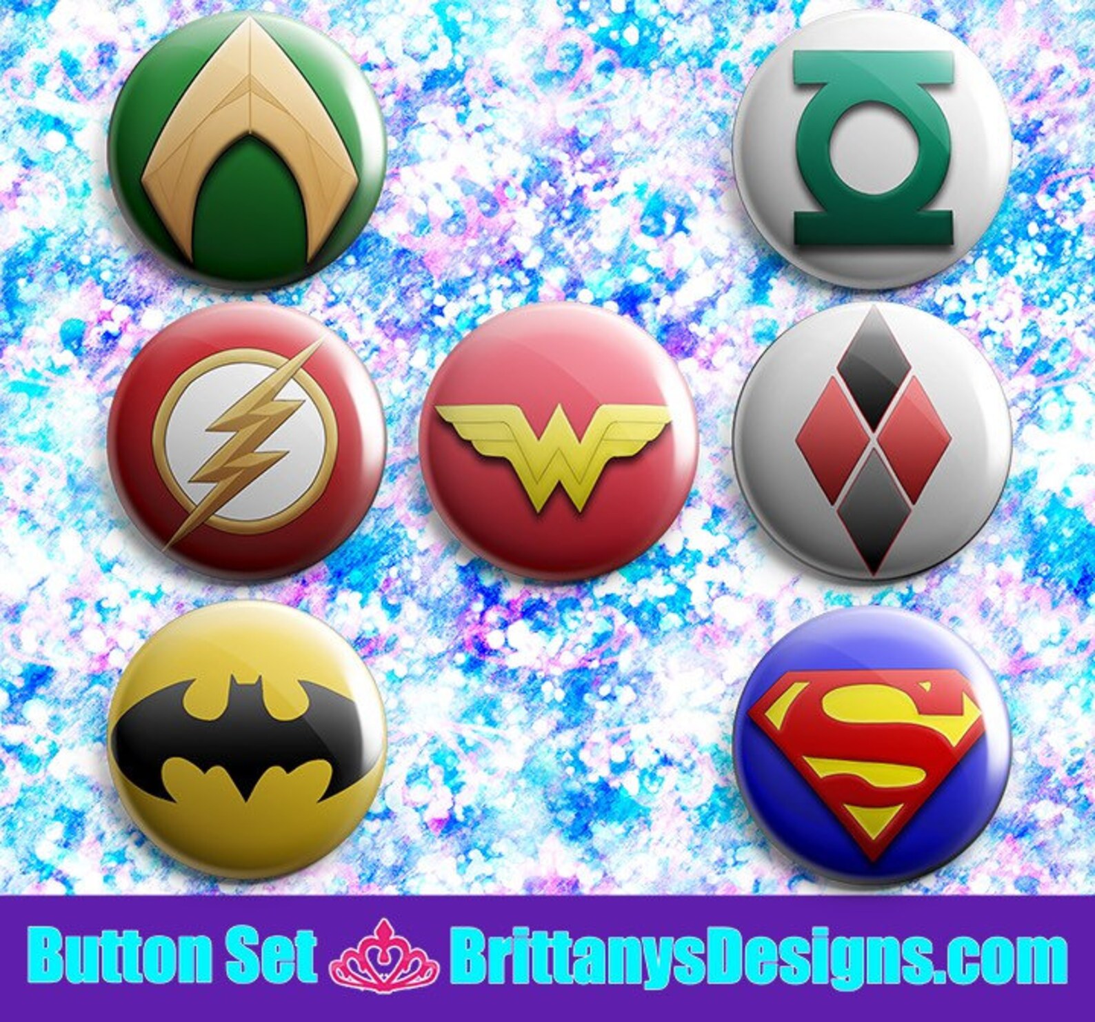 Mix and Match Pin-back Button Sets - Etsy