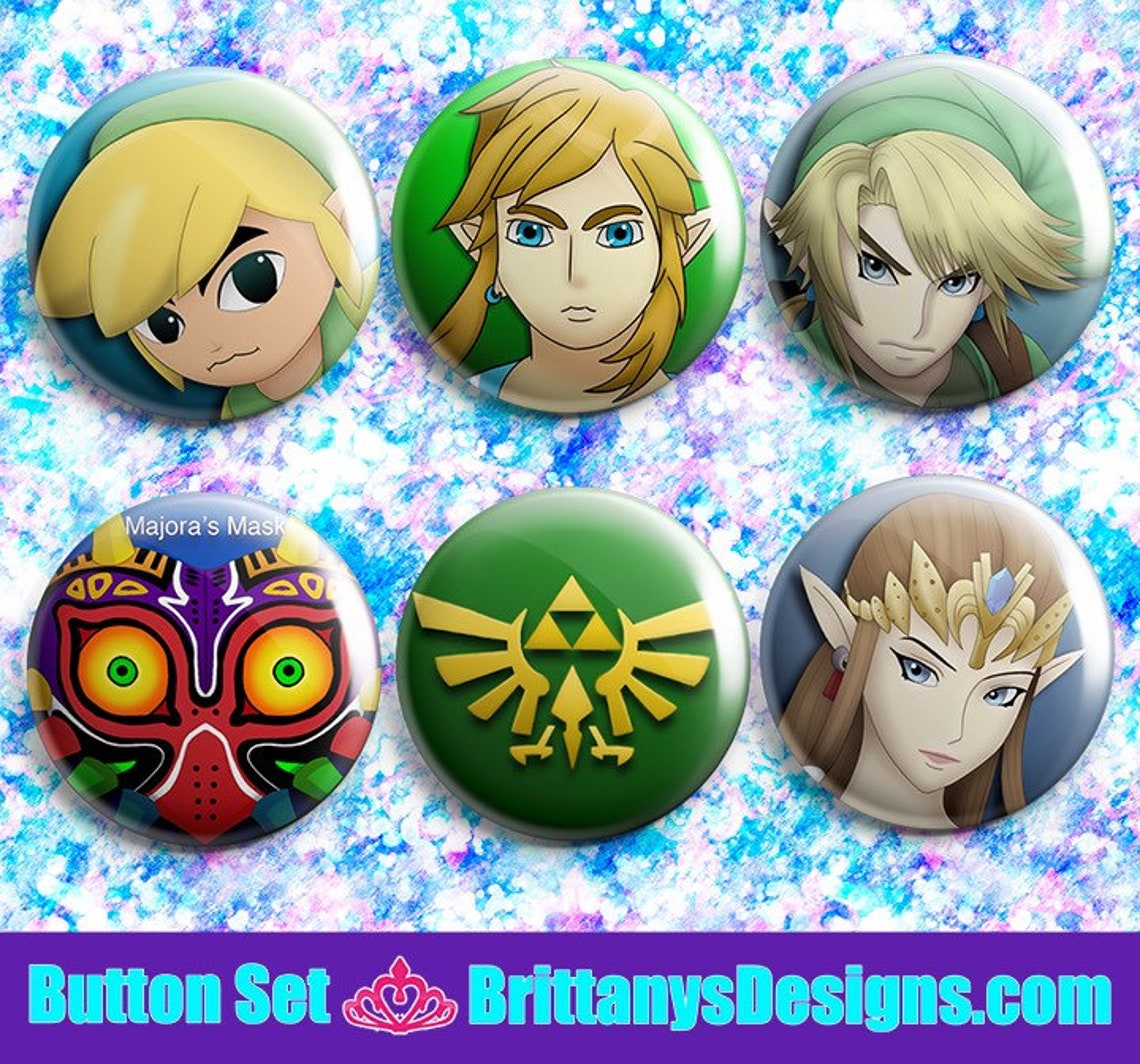 Mix and Match Pin-back Button Sets | Etsy