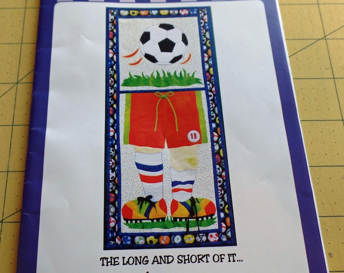 Quilt Wall Hanging Pattern "futbol" From Pieceful Designs - Etsy