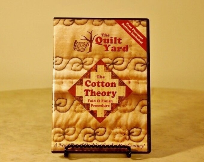 The Cotton Theory Fold and Finish Procedure Betty Cotton DVD - Etsy