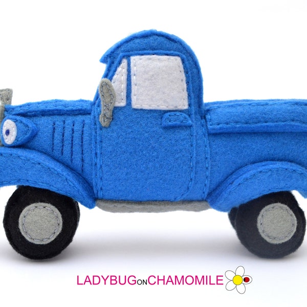 Little Blue Truck Plush Toy - Etsy