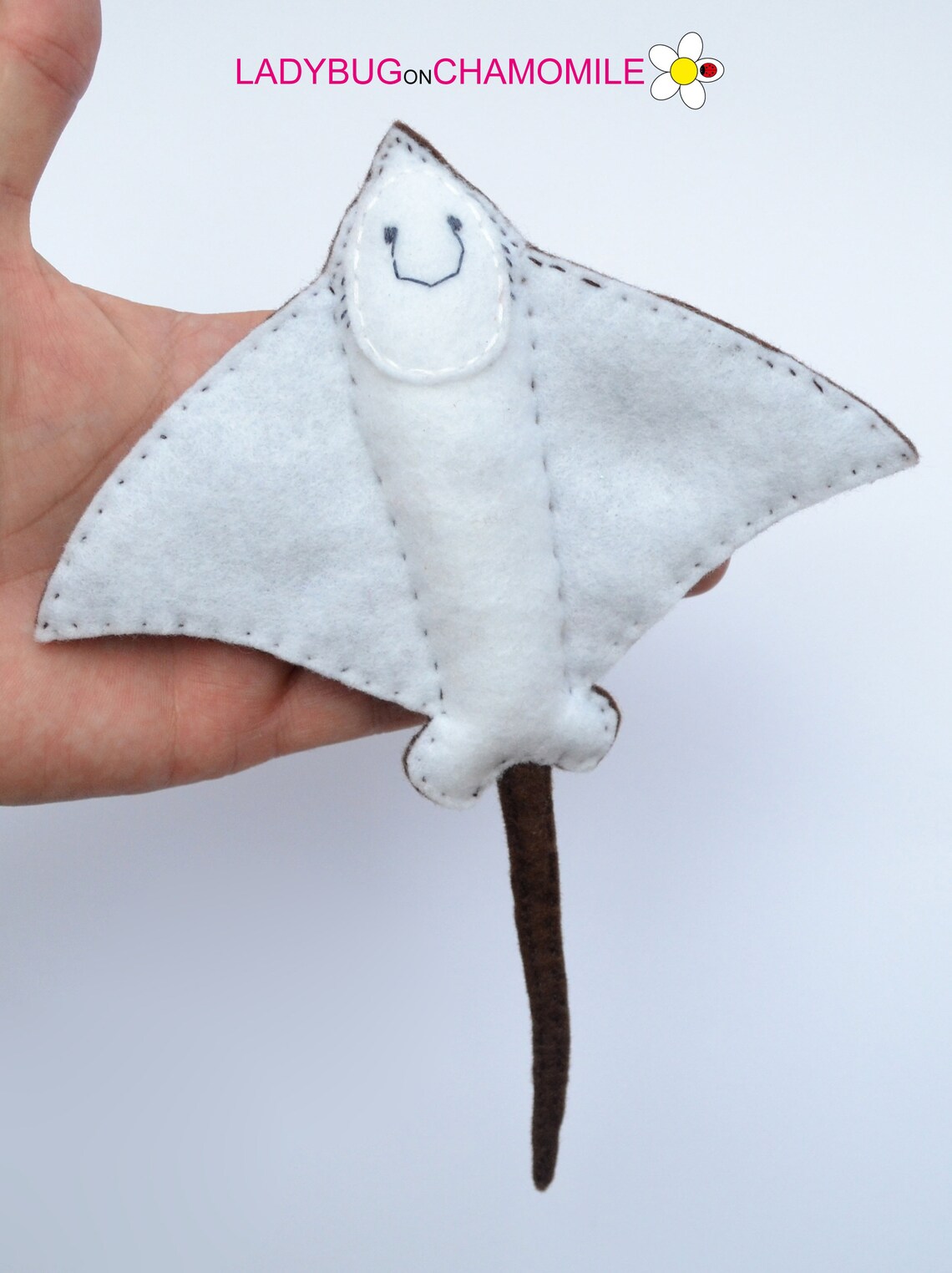 Felt Ray Toy, Eagle Ray, Manta Ray, Cownose Ray, Ornament, Magnet - Etsy