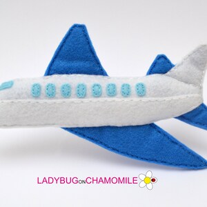 AIRPLANE Felt Ornament, Toy - Etsy