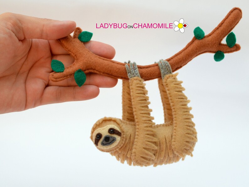 AMAZON RAINFOREST ANIMALS Felt Toys, Ornaments, Magnets, Keychains ...