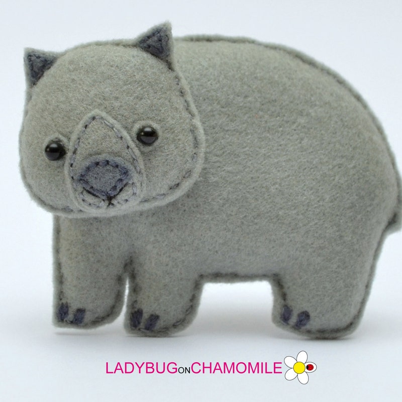 Wombat Toy - Etsy