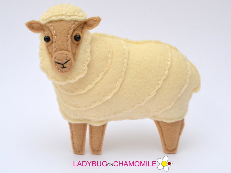 SHEEP RAM merino Ram Felt Toy Ornament Magnet Keychain - Etsy