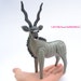 GREATER KUDU woodland Antelope Felt Toy, Ornament, Magnet - Etsy