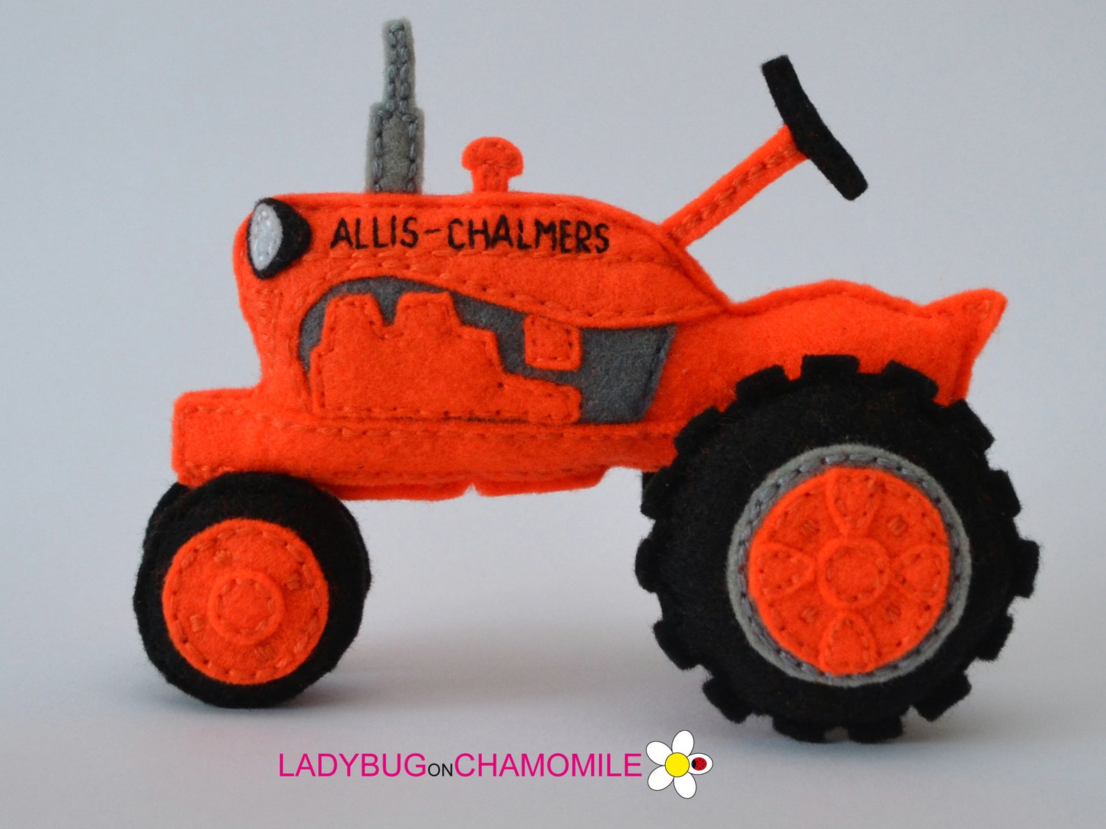 Felt TRACTOR Ornament Toy. | Etsy