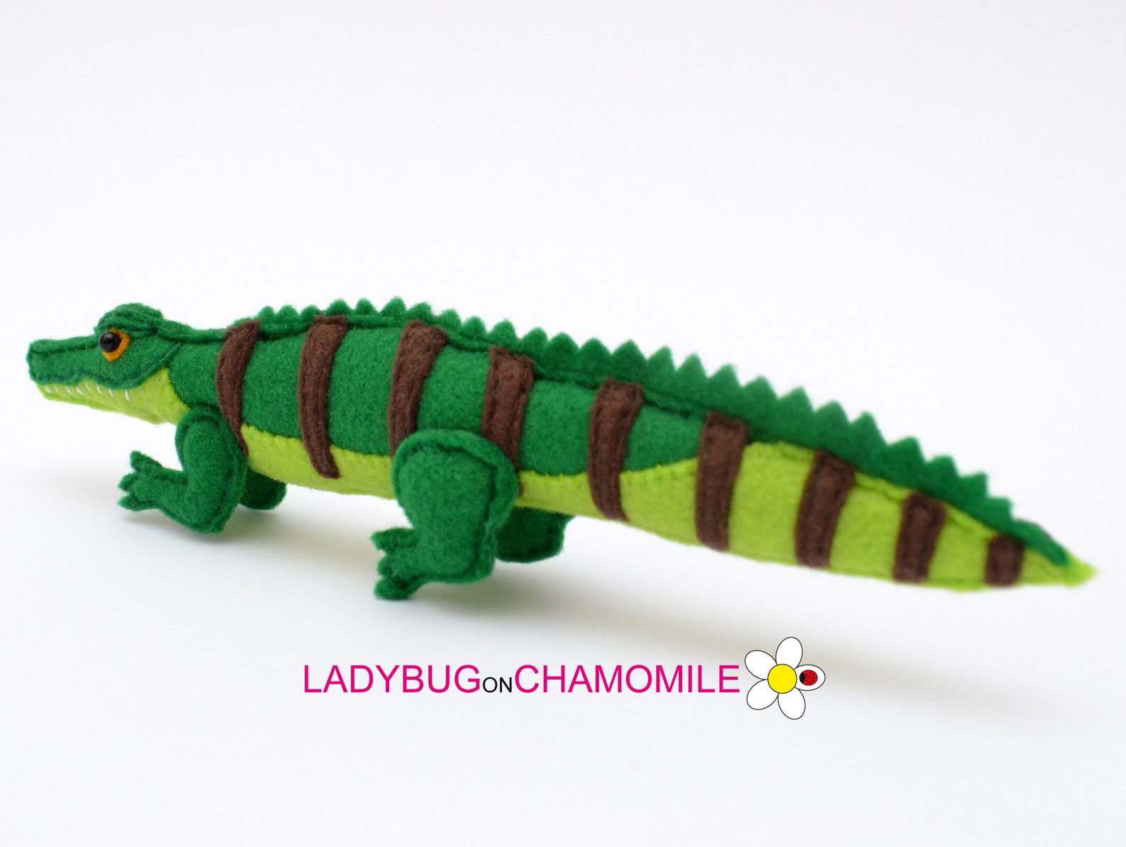 Nile CROCODILE Salt Water Crocodile CAIMAN Felt Toy - Etsy