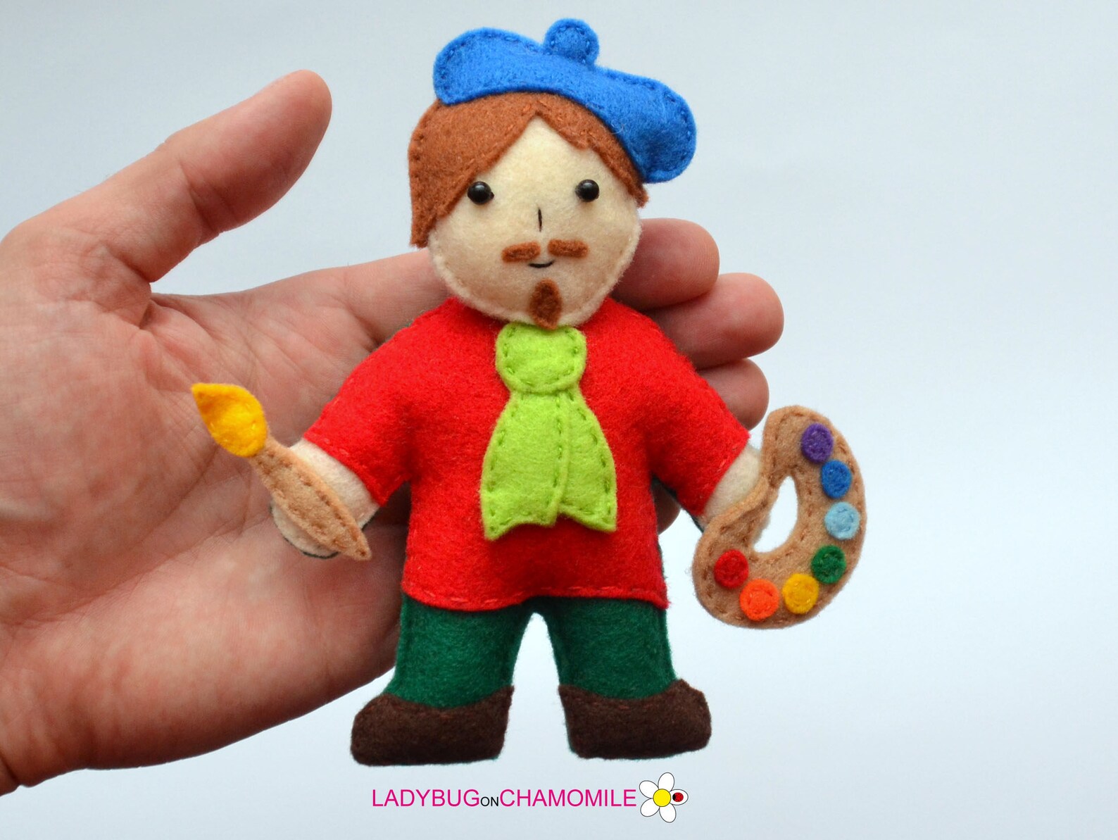 PEOPLE PROFESSIONS Felt Toys Ornaments Magnetses. | Etsy