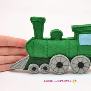 Felt TRAIN (LOCOMOTIVE) Ornament, Toy - Etsy