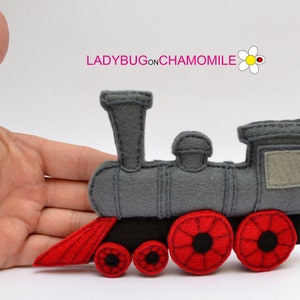 Felt TRAIN (LOCOMOTIVE) Ornament, Toy - Etsy