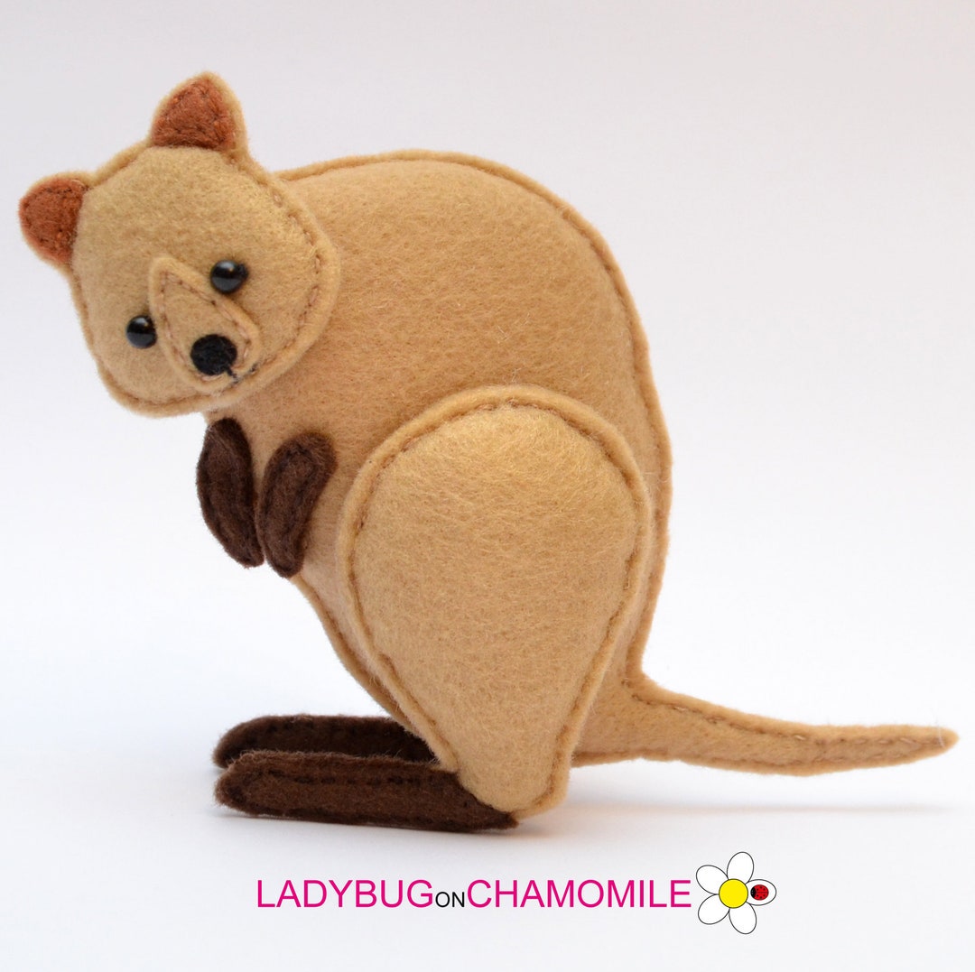 QUOKKA Felt Toy, Ornament - Etsy