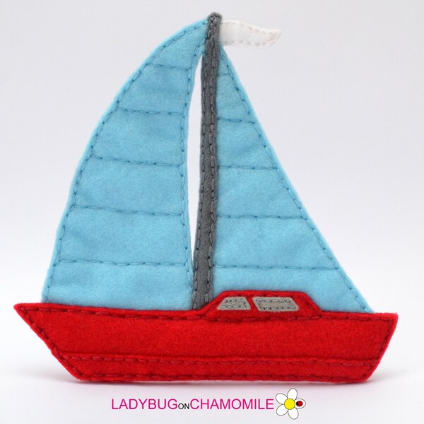 Toy Sailboat - Etsy