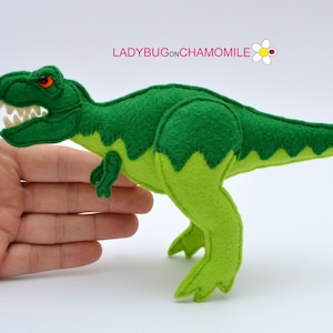 Felt T-REX (TYRANNOSAURUS) Dinosaur Ornament, Toy - Etsy