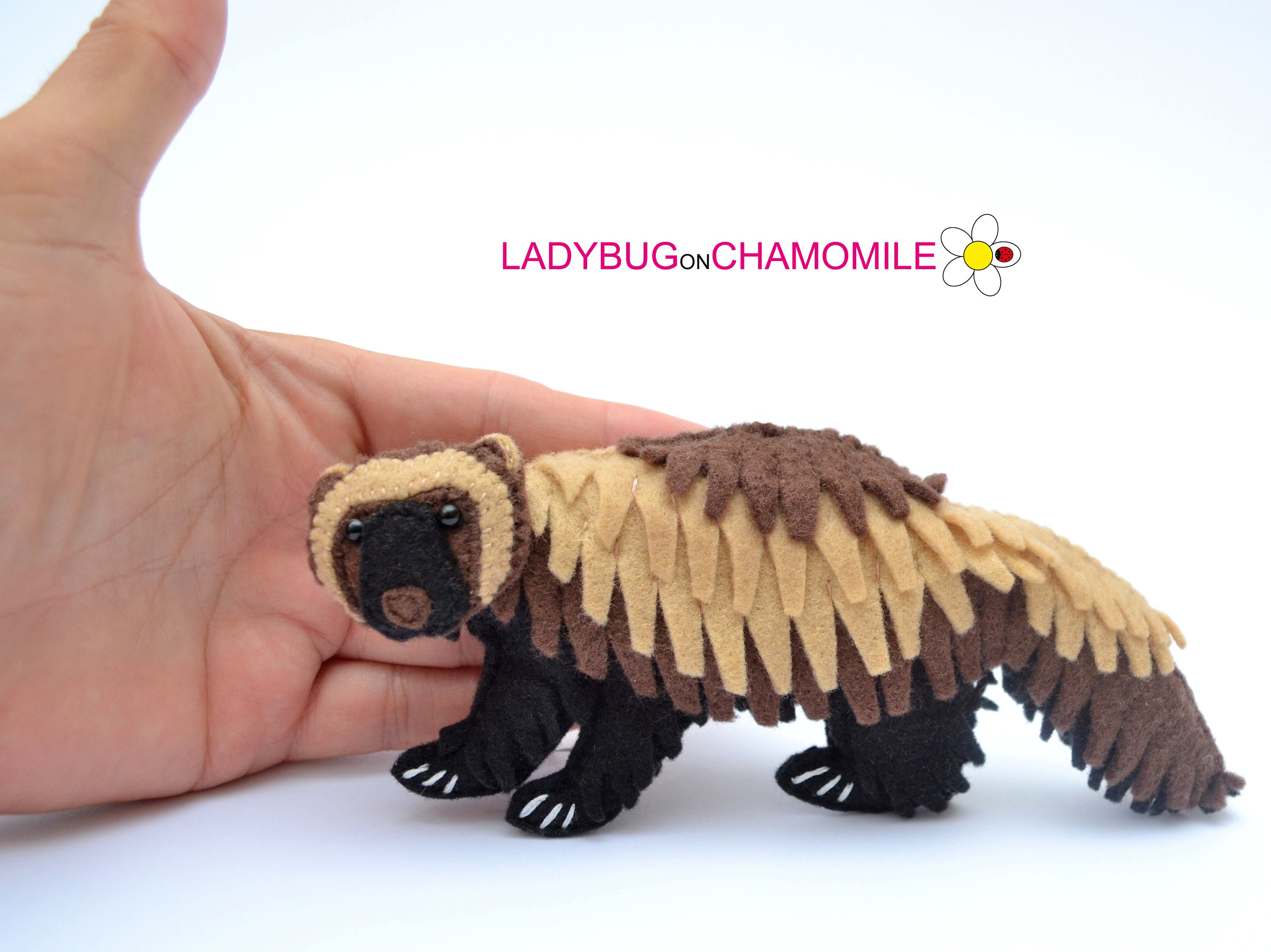 WOLVERINE Felt Toy, Ornament - Etsy