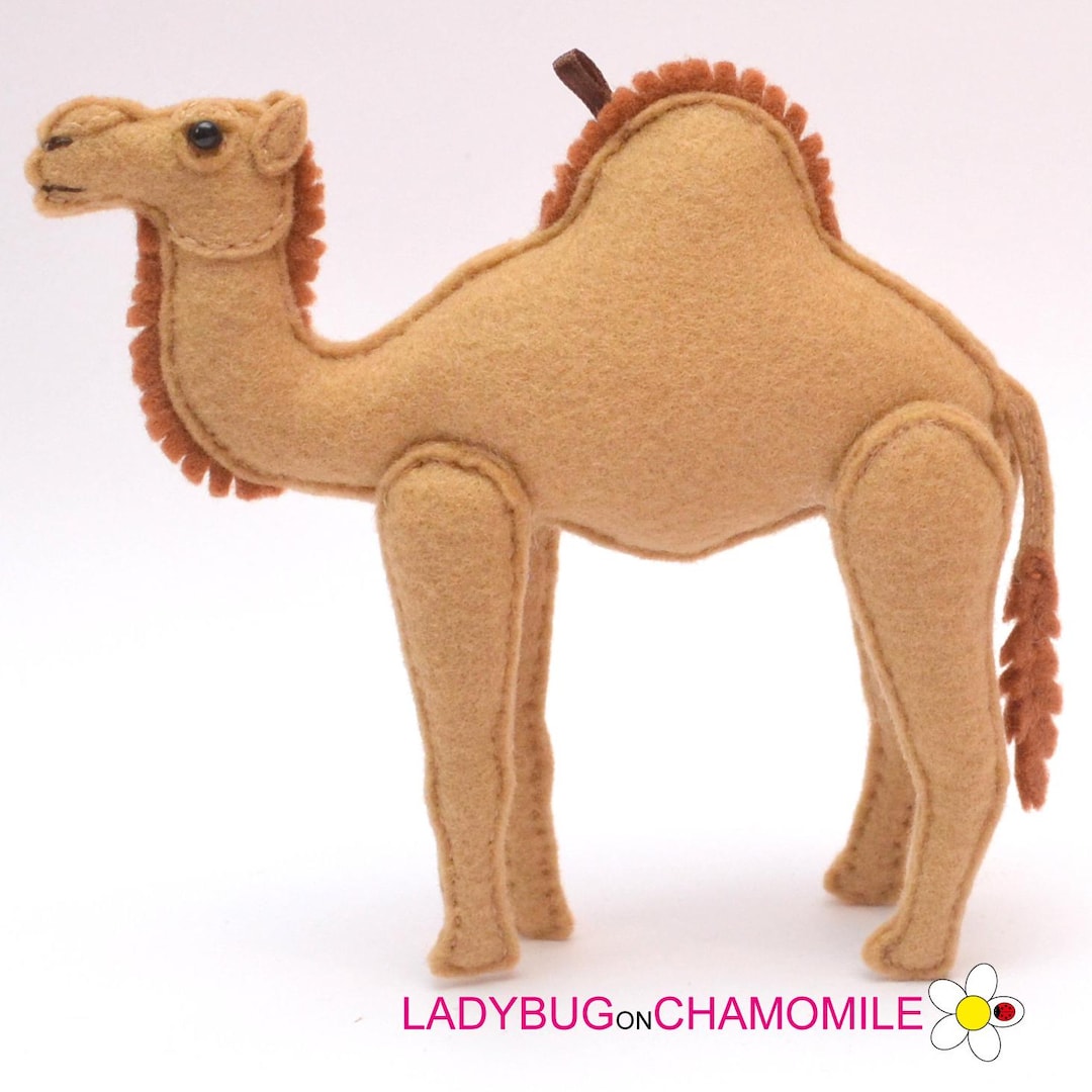 Arabian CAMEL Felt Toy, Ornament, Magnet - Etsy