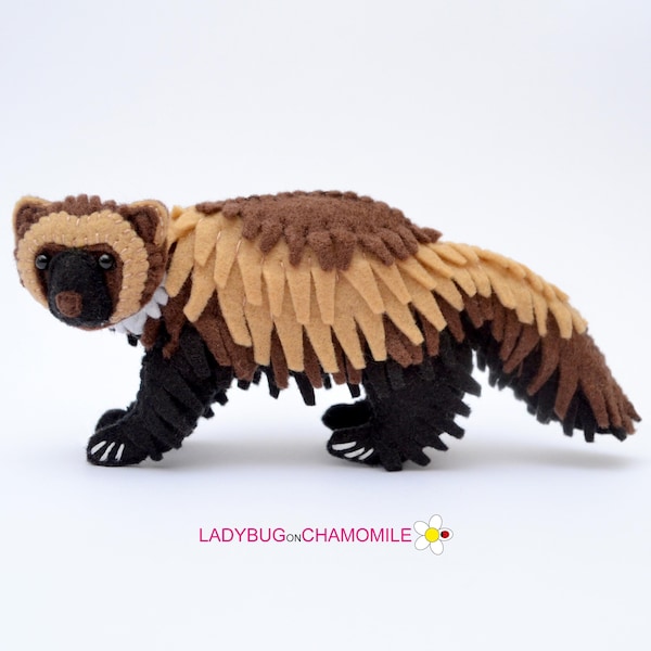 Wolverine Animal - Etsy