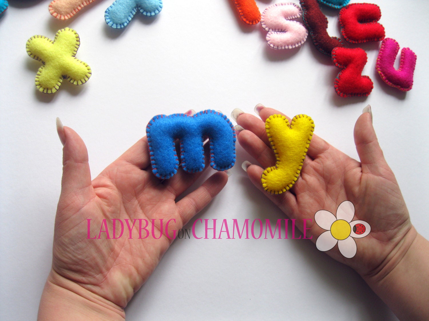 LOWER CASE Felt Magnet ALPHABET. | Etsy