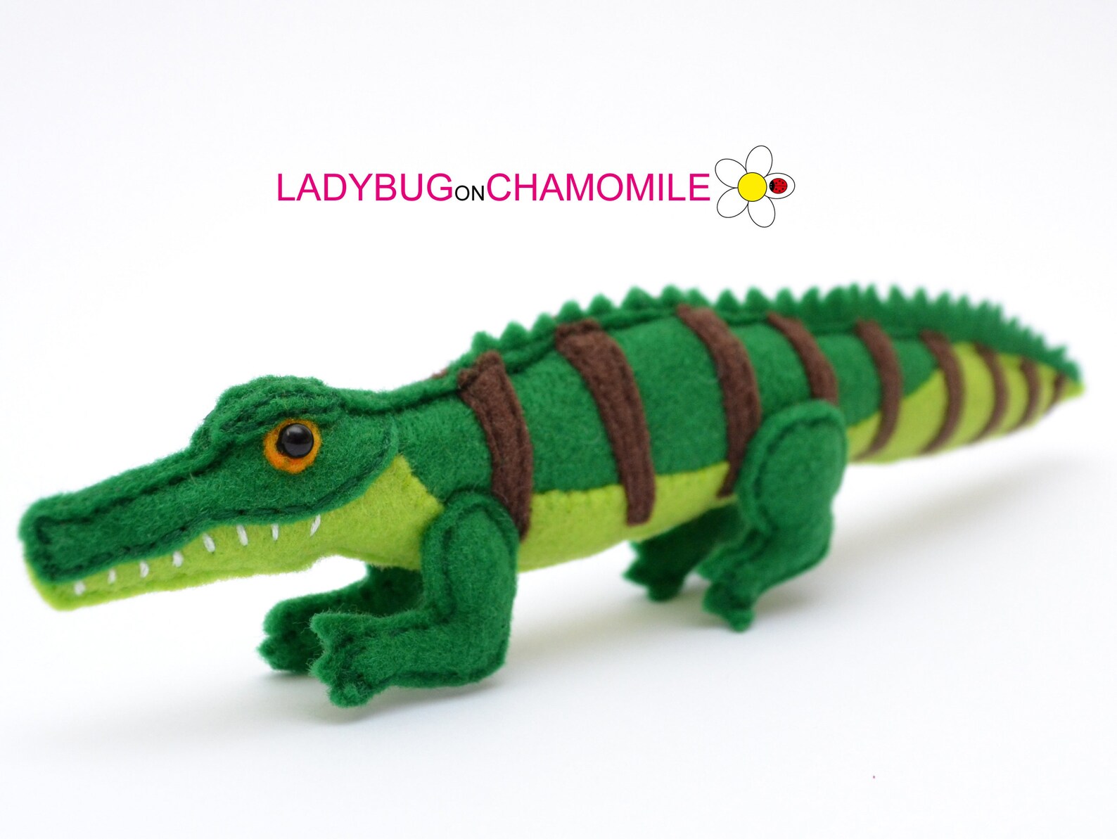 Nile CROCODILE Salt Water Crocodile CAIMAN Felt Toy - Etsy