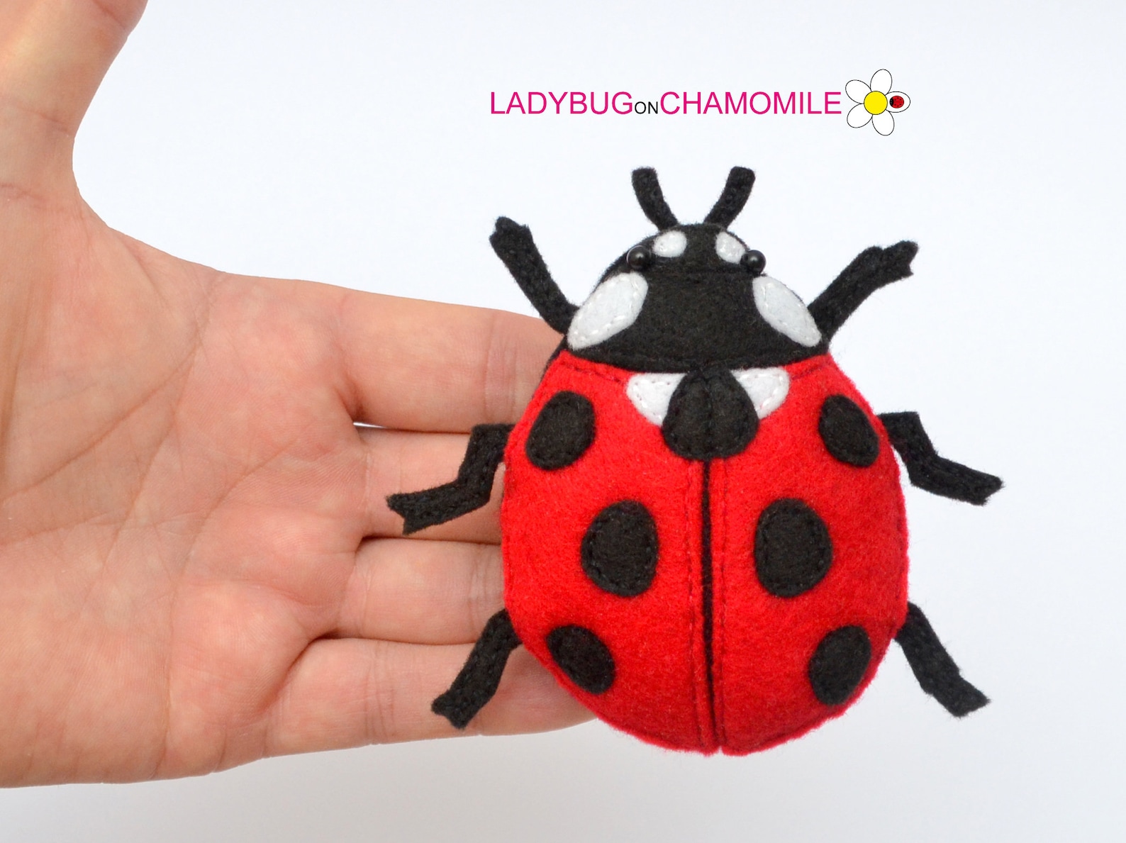 LADYBUG (ladybird) Felt Toy, Ornament, Magnet - Etsy