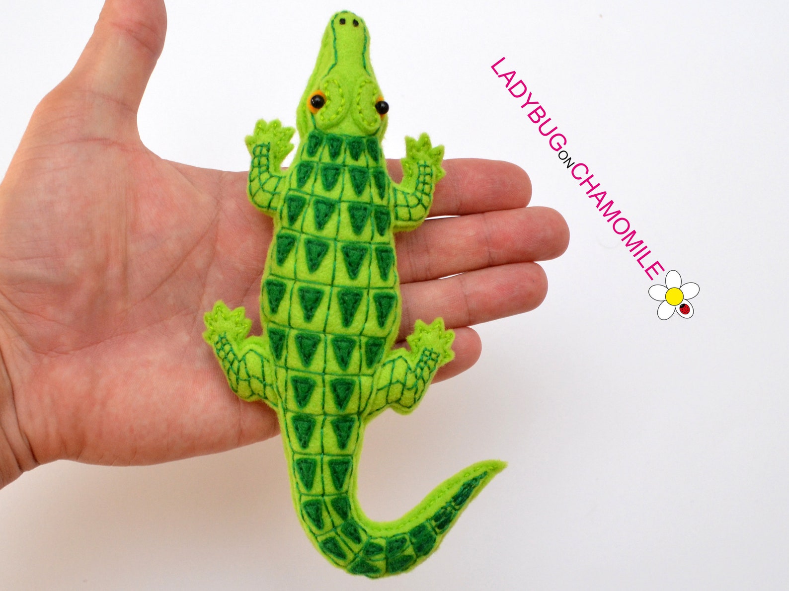 Nile CROCODILE Salt Water Crocodile CAIMAN Felt Toy - Etsy