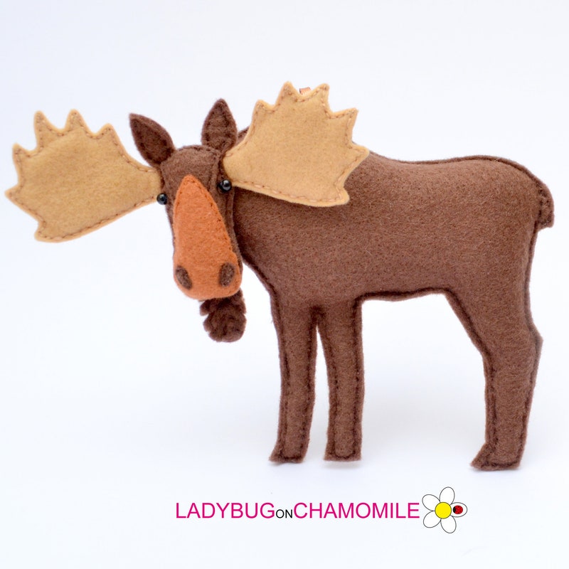 Felt Moose - Etsy