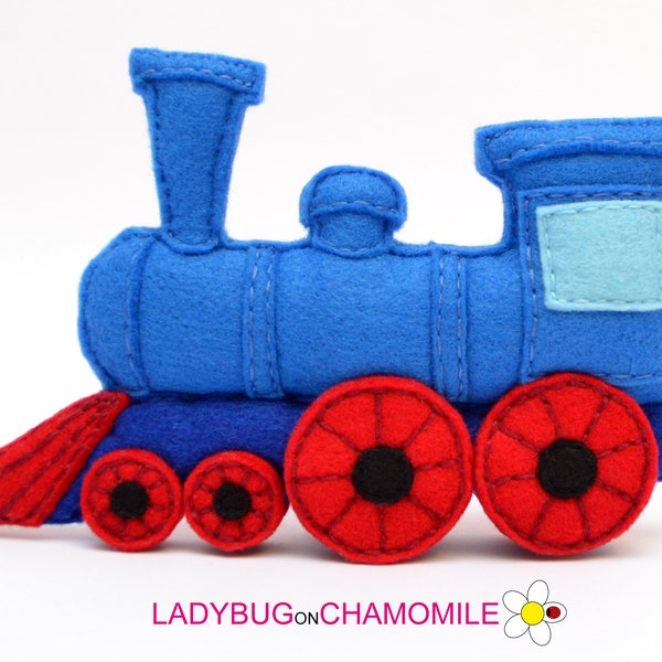 Felt Train Ornament - Etsy