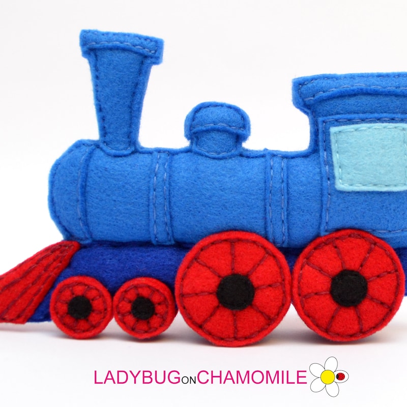 Felt Train Ornament - Etsy