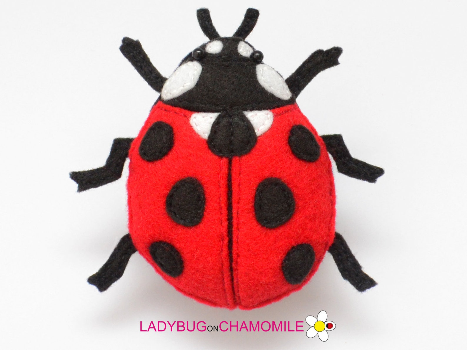LADYBUG (ladybird) Felt Toy, Ornament, Magnet - Etsy