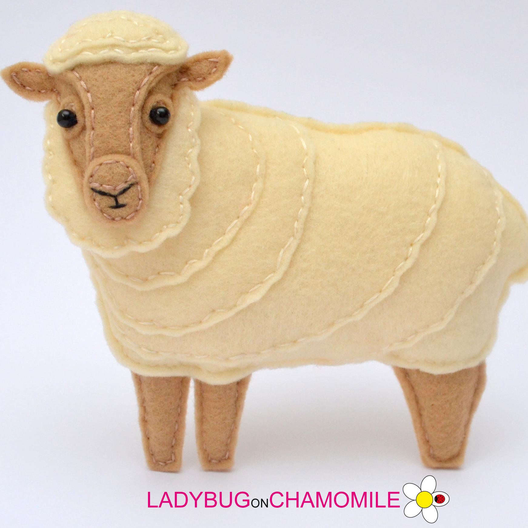 SHEEP, RAM, (merino Ram) Felt Toy, Ornament, Magnet - Etsy